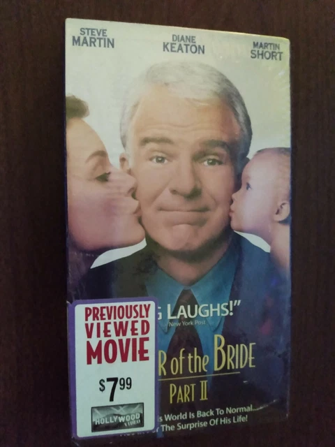 FATHER OF THE Bride Part II (VHS, 1996) £7.45 - PicClick UK