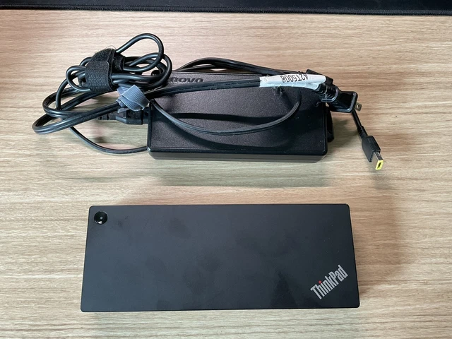 LENOVO THINKPAD HYBRID USB-C Docking Station - Black 4K, 170W $60.00 ...