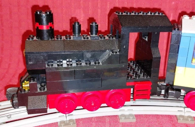 LEGO 7710 EISENBAHN Lokomotive komplett Push Along mit BA EUR 99,99 ...