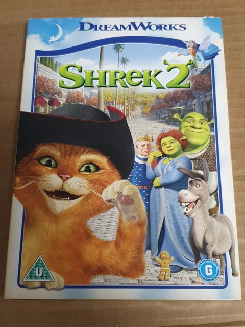 SHREK 2 DVD 2004 DreamWorks Animated Feature Film Movie £3.99 - PicClick UK