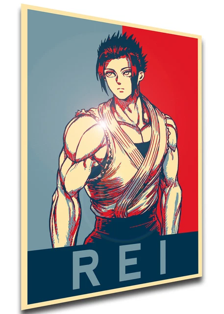 POSTER PROPAGANDA - Kengan Ashura - Rei Mikazuchi Variant 01 - LL2031 ...