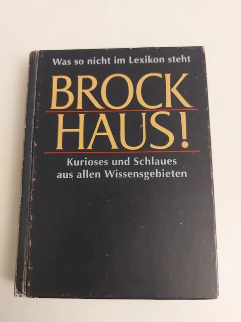 BROCKHAUS WAS SO nicht im Lexikon steht -Kurioses und Schlaues aus ...