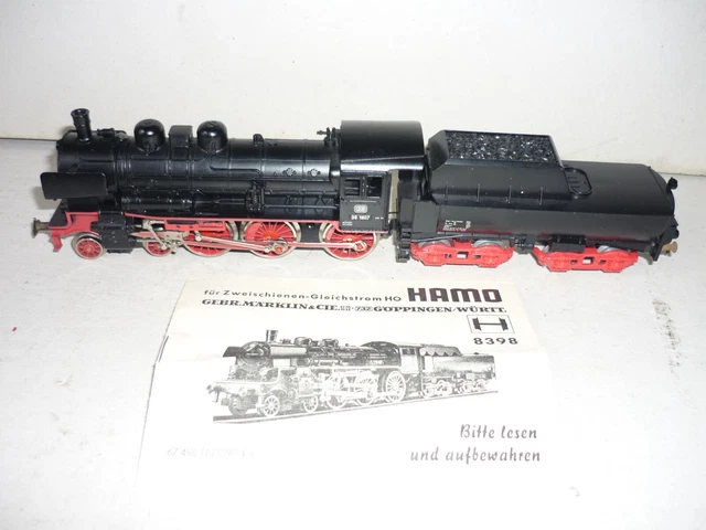 MÄRKLIN HO DAMPFLOK+TENDER 8398 BR 38 1807 HAMO ohne OVP EUR 60,00 ...