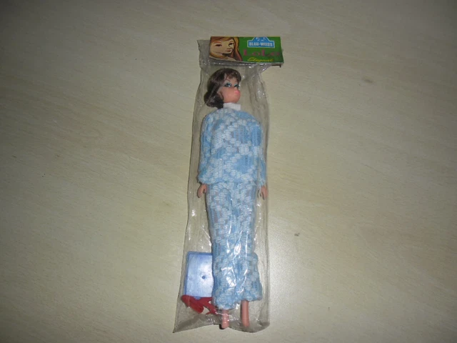 PUPPE 1960ER JAHRE Lolo Elegant Barbie Klon mint in OVP - Fa. Blau Weiß ...