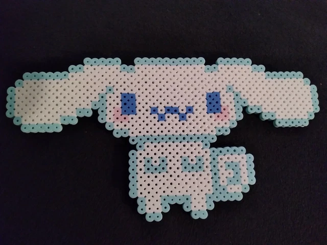 CINNAMOROLL KAWAII PERSONNAGE mignon pixel art perle sprite perler ...