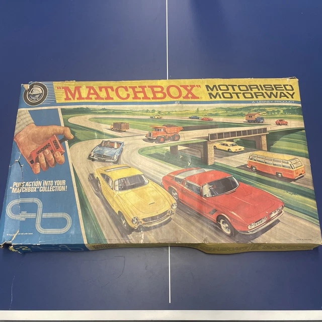 MATCHBOX MOTORISED MOTORWAY Vintage Game M-2 Boxed £16.99 - PicClick UK