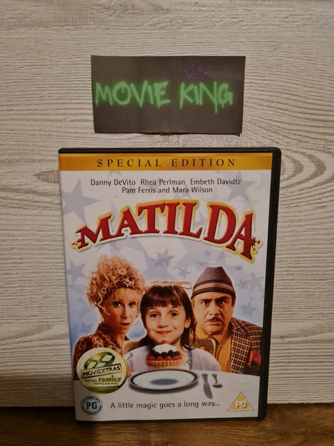 MATILDA (DVD, 1996) Danny DeVito {Roald Dahl Family Comedy} [Region 2 ...