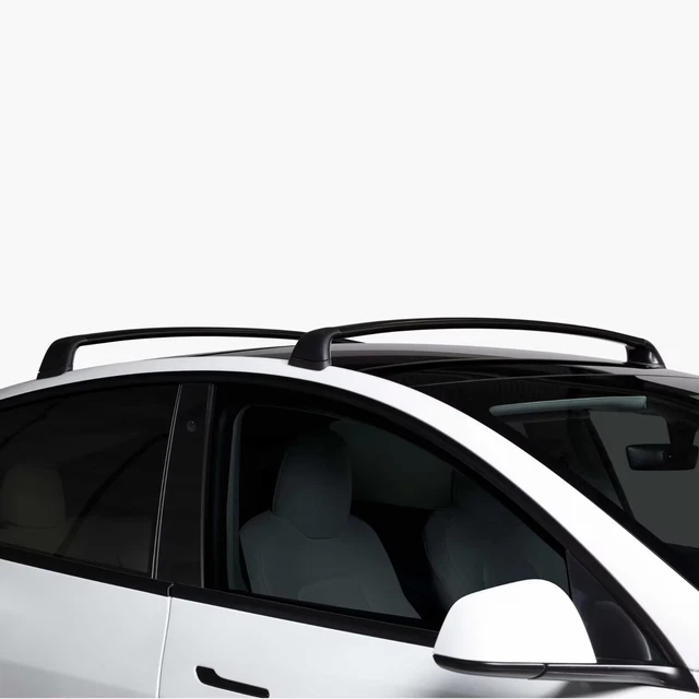 GENUINE TESLA MODEL Y Roof Rack System / Roof Bars £379.99 - PicClick UK