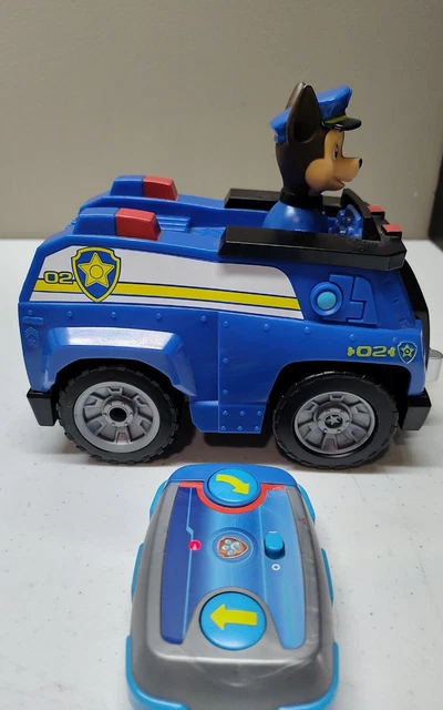 PAW PATROL POLICE Car battery operated R/C with controller Spin Master ...