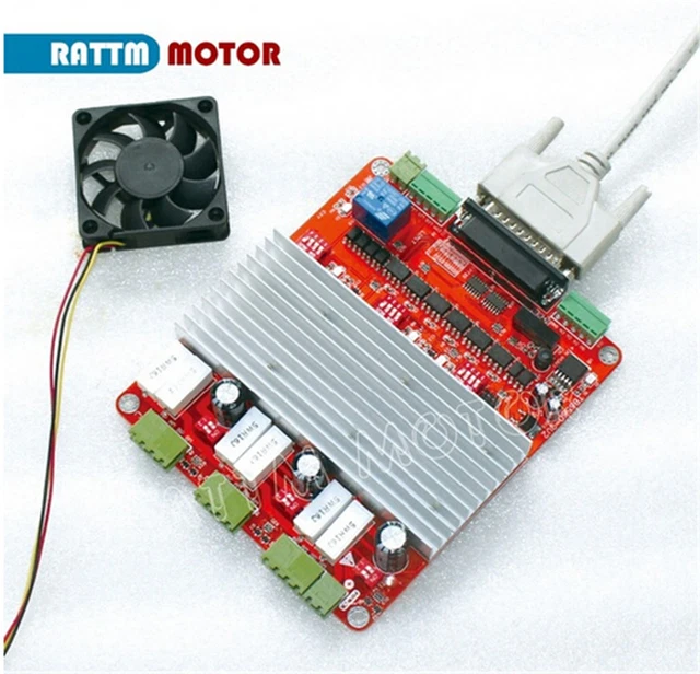 Cnc 4 Axis Tb6560 Stepper Motor Driver Board Controller With Box Demo Mach3 £52 95 Picclick Uk