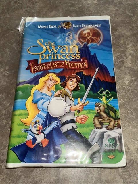 THE SWAN PRINCESS Escape From Castle Mountain VHS Tape 1997 ***TESTED ...