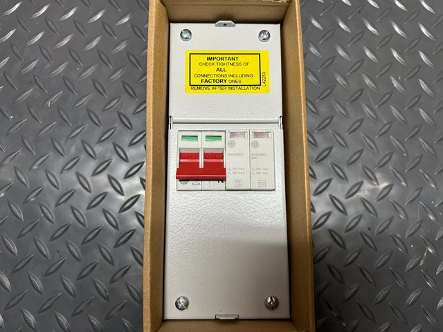 WYLEX REC2MSPD RCD with SPD2 Enclosure Surge Protection Device 18th ...