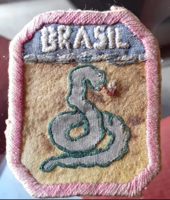 WW2 US ARMY rare brazil patch for brazil troops serving with us 5th ...