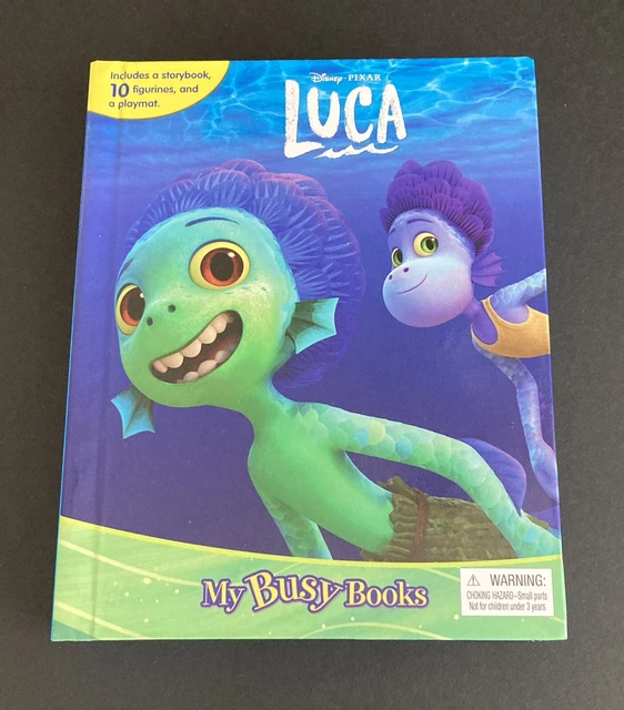 DISNEY PIXAR LUCA My Busy Books Playmat 10 Figures Brand New $32.86 ...