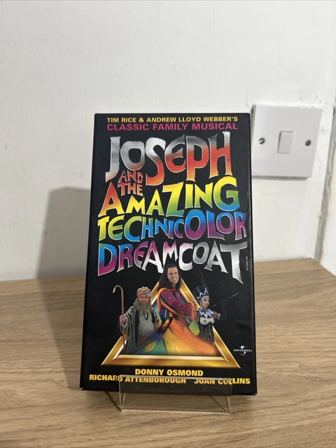 JOSEPH AND THE amazing technicolor dreamcoat ... vhs video tape £3.00 ...