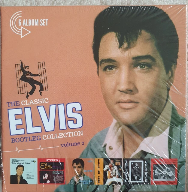 ELVIS PRESLEY-&THE CLASSIC Boot-Leg Collection Vol 2". Rare 6 Cd Box ...