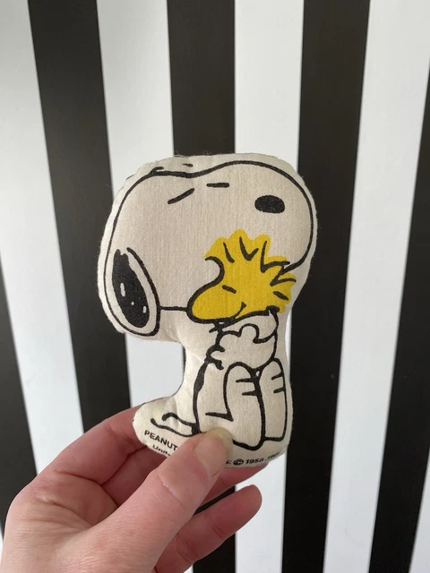 RARE VINTAGE PEANUTS Snoopy Woodstock Cloth Rag Doll Applause Soft ...