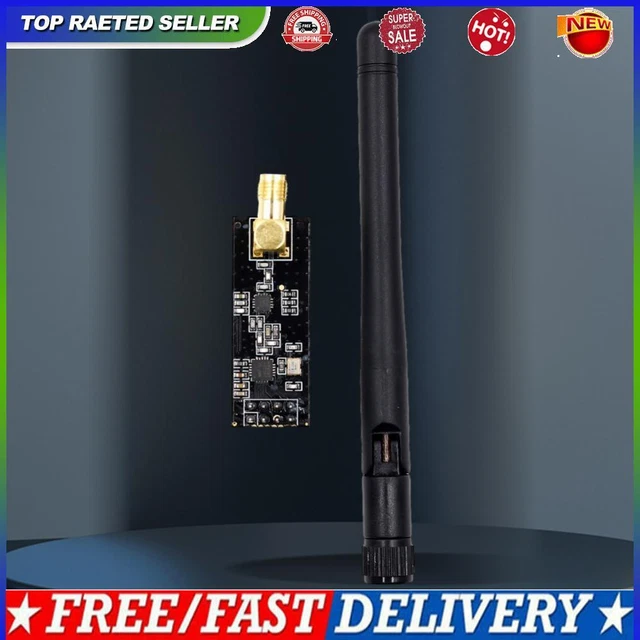 NRF24L01 WIRELESS TRANSCEIVER Module 2.4GHz NRF24L01+PA+LNA ...