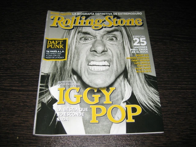MAGAZIN ROLLING STONE Magazine Iggy Pop-Beady Eye-Trent Reznor Nº 164 ...