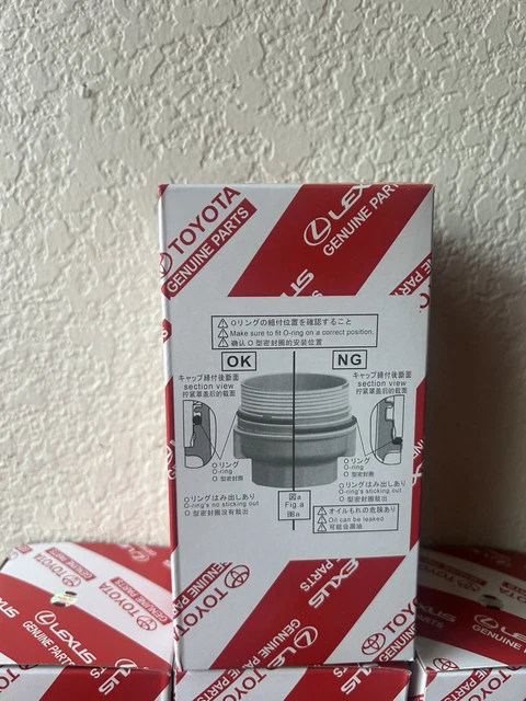TOYOTA LEXUS OIL Filter 10 Pack Genuine Oem 04152-Yzza4 Tundra Sequioa ...
