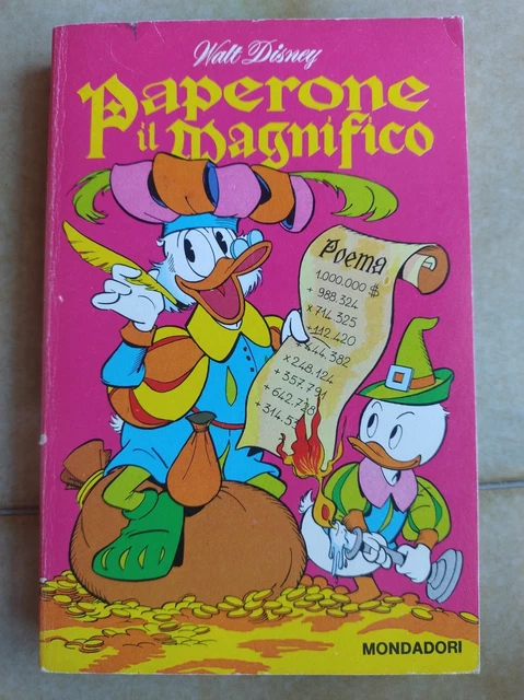 I CLASSICI DISNEY Prima Serie -Paperone il Magnifico - Ed. Mondadori ...