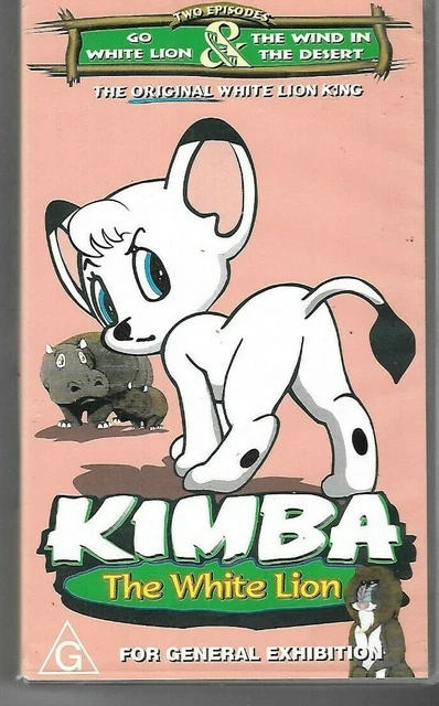 KIMBA : GO White Lion & The Wind In The Desert (Vhs Video Tape) near ...