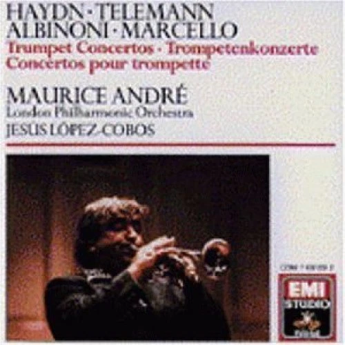 HAYDN TELEMANN ALBINONI Marcello Trumpet Concertos trompette - Maurice ...