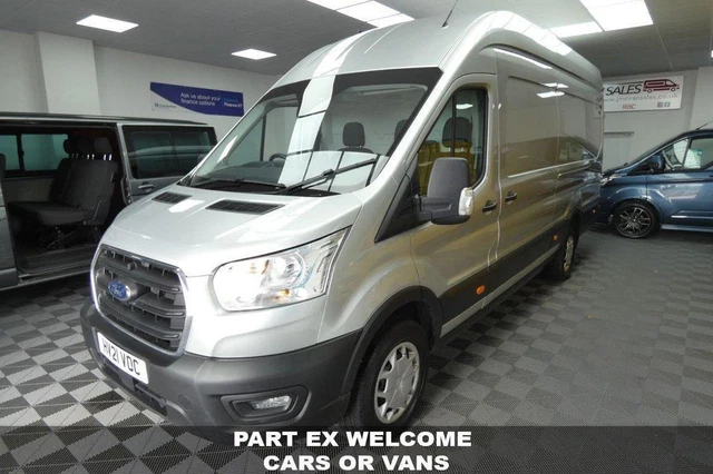 2021 FORD TRANSIT 2.0 350 TREND L4H3 XLWB JUMBO ECOBLUE 129 BHP 1 OWNER ...