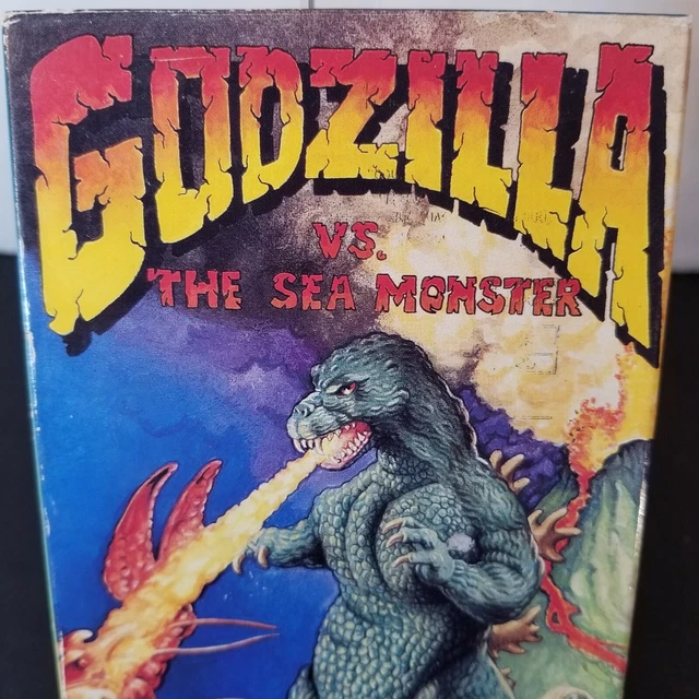 GODZILLA VS THE Sea Monster 1966 Vhs Video Pre-Owned Classic Japan ...