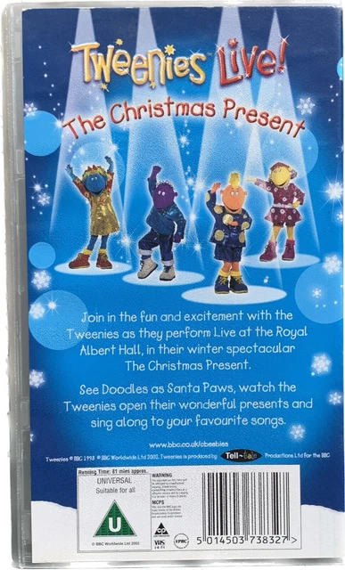 CBEEBIES 'TWEENIES LIVE! The Christmas Present' - VHS Video - BNIB $41. ...