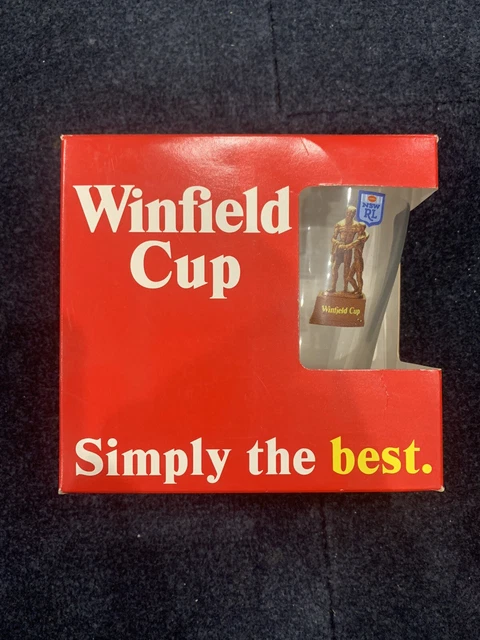 VINTAGE RARE OLD Rugby League NRL ARL Winfield Cup Cups $30.00 ...
