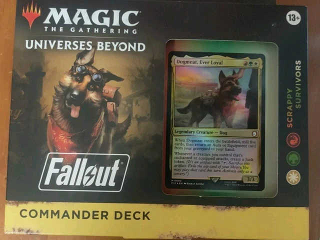 MTG FALLOUT SCRAPPY Survivors Commander Deck Universes Beyond New ...