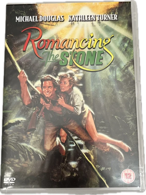 ROMANCING THE STONE, Alfonso Arau, Danny DeVito, DVD, Adventure Romance ...