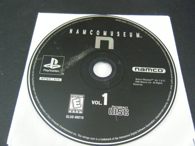 NAMCO MUSEUM VOL. 1 (Sony PlayStation 1, 1995) - Disque uniquement ...