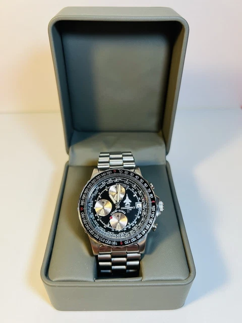 CHASE-DURER PILOT COMMANDER X Chronograph Watch £378.88 - PicClick UK