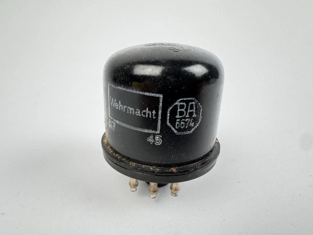 TUBO TELEFUNKEN EF14 NOS Wehrmacht nuovo molto raro come amplificatore ...