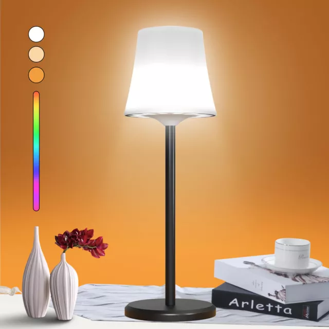 MODERN LED TABLE Lamp Rechargeable Dimmable Bar Touch Night Light ... MODERN LED TABLE Lamp Rechargeable Dimmable Bar Touch Night Light ...