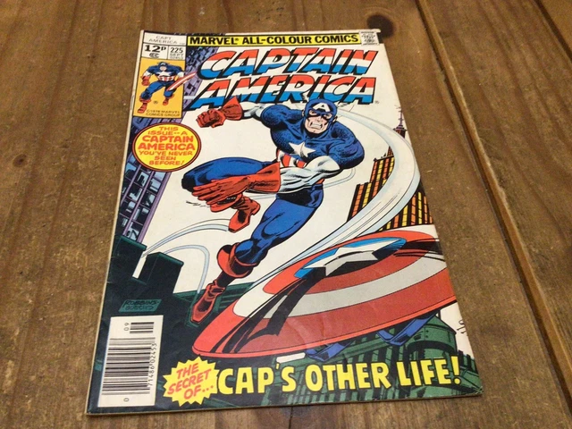 VINTAGE MARVEL COMICS Group Captain America Sept 1978 No. 225 $8.95 ...