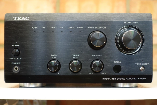 TEAC A-H380 STEREO Integrated Amplifier - Working but Needs Attention £ ...