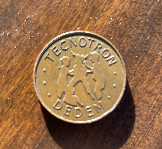 GETTONE TECNOTRON DEDEM LGI Kiddie Rides bronzato, Coin, Moneta EUR 120 ...