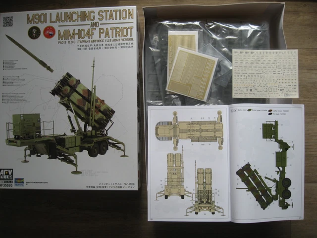 AFV CLUB 'M901 PATRIOT Lanching Station' & PAC-3 Munition *** BRAND NEW ...