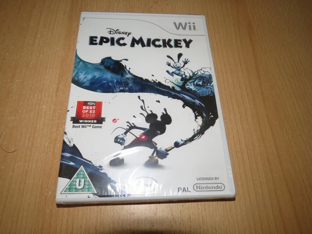 DISNEY EPICO MICKEY Wii Nuovo Sigillato Versione Pal EUR 74,12 ...