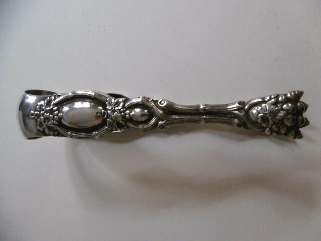 PINCE A SUCRE XX° Griffe de lion Vigne Raisin Pampre Métal argenté EUR ...