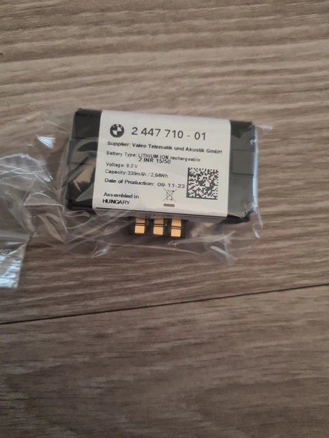 GENUINE TELEMATICS CONTROL Unit Module Accumulator Battery Fits BMW ...