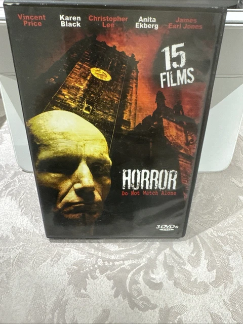 15 CLASSIC HORROR Film DVD 2 Disc Carnival of Souls Night of the Living ...