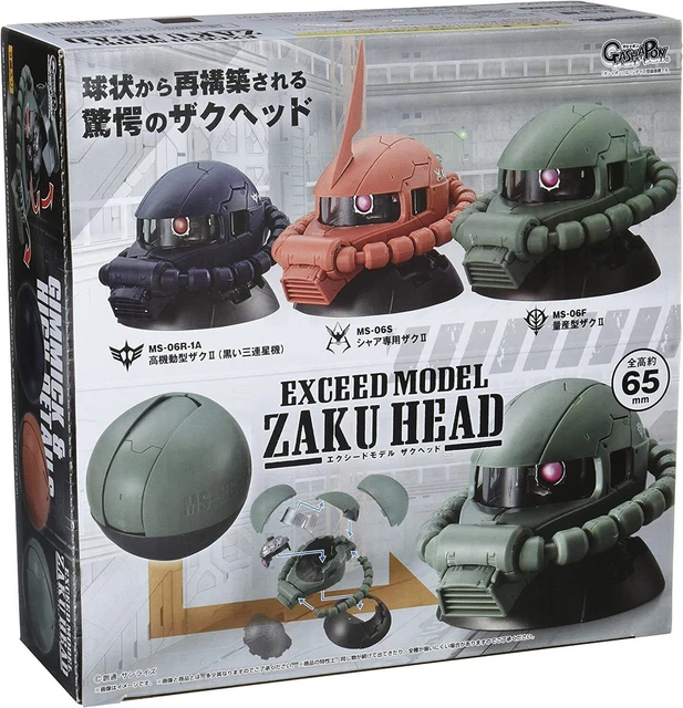 BANDAI MOBILE SUIT Gundam Exceed Model ZAKU Head (scatola) (importato ...