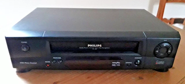 PHILIPS VHS TAPE Recorder /Player Model VR285 £15.00 - PicClick UK