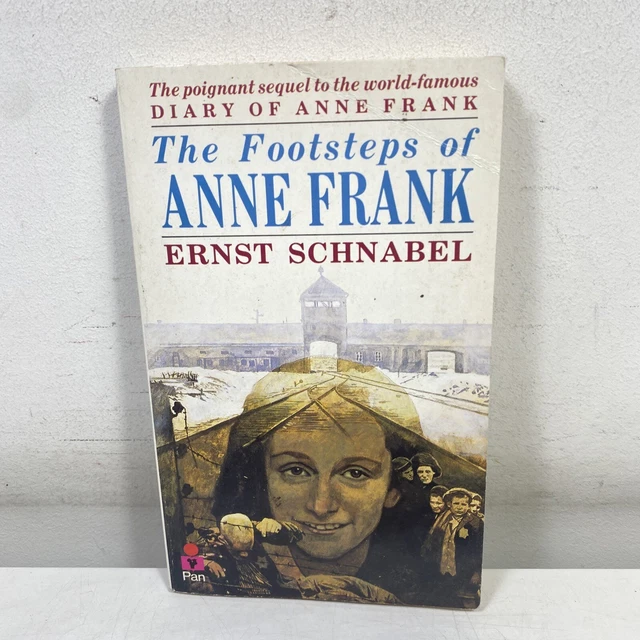 THE FOOTSTEPS OF Anne Frank by Ernst Schnabel (Small Paperback, 1972 ...