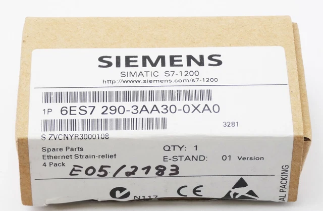 SIEMENS SIMATIC S7 6ES7 290-3AA30-0XA0 6ES7290-3AA30-0XA0 E: 01 ...