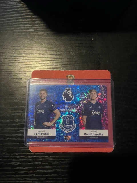 TOPPS 2026 PRO Partner Ship James Tarkowski And Jarred Branthwaite /150 ...